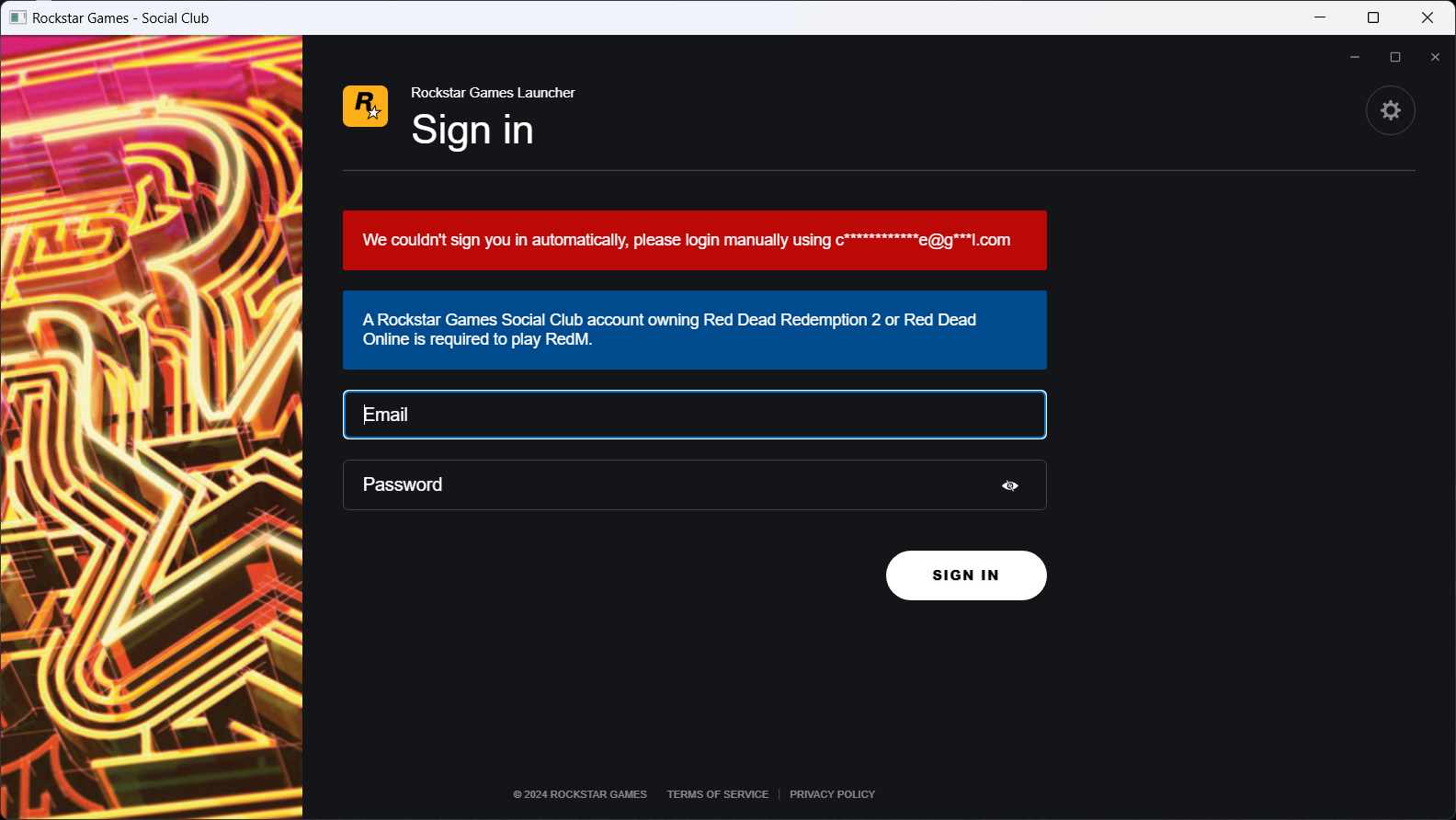 RedM Rockstar “We couldn’t automatically sign you in” Error - FIXED | RedM & FiveM Dev ...